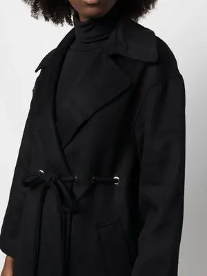 Ba&sh Kate Wool-blend Coat - Black