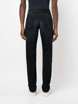 Jacob Cohen Low-rise Straight Leg Jeans - Blue