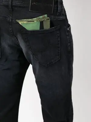 Jacob Cohen Low-rise Straight Leg Jeans - Blue