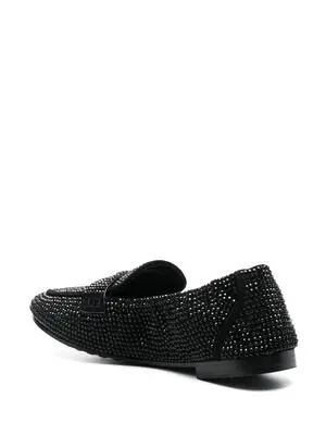 Tory Burch Ballet Leather Loafers - Black
