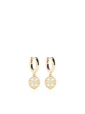 Tory Burch Double-t Drop Earrings