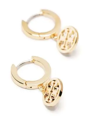 Tory Burch Double-t Drop Earrings