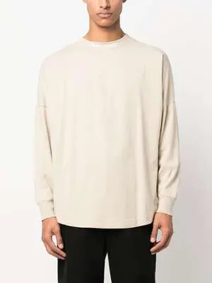 Palm Angels Logo-print Long-sleeved Sweatshirt
