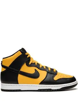 Nike Dunk High Reverse Goldenrod Bruce Lee Sneakers - Yellow