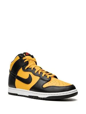 Nike Dunk High Reverse Goldenrod Bruce Lee Sneakers - Yellow