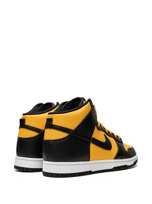 Nike Dunk High Reverse Goldenrod Bruce Lee Sneakers - Yellow