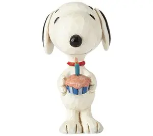 JIM SHORE Peanuts Snoopy Birthday Mini - One-color
