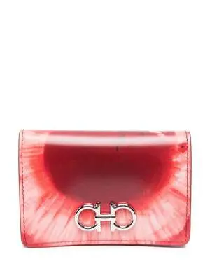 FERRAGAMO Tie-dye Gancini Wallet
