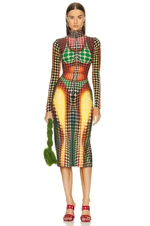 Jean Paul Gaultier Printed Day Dresses