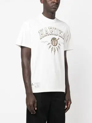 Neil Barrett X James Harden Logo-print Cotton T-shirt