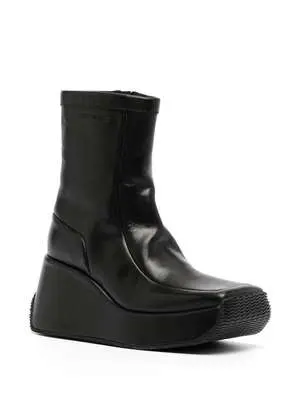 Raf Simons Square-toe Wedge Boots