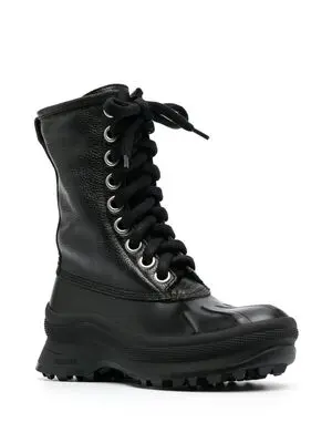 JIL SANDER Lace-up Combat Boots