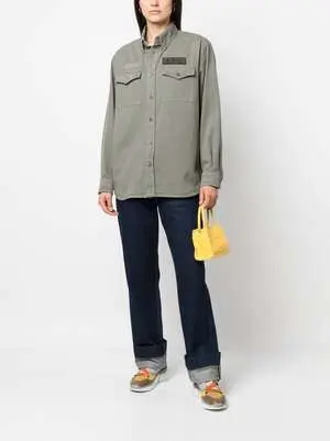 A.p.c. Logo-patch Shirt Jacket