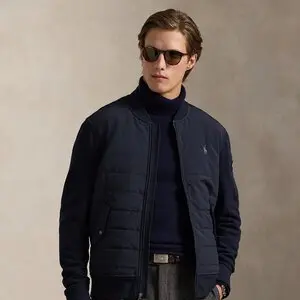 Ralph Lauren Hybrid Flight Jacket - Aviator Navy