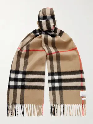 Men's Fringe Scarves