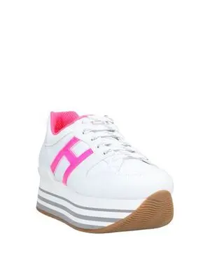 Hogan Leather Low-top Sneakers - White
