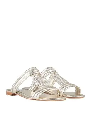 TOD'S Leather Sandals - Grey