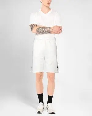 GOLDEN GOOSE Cotton Fleece Athletic Shorts With Logo