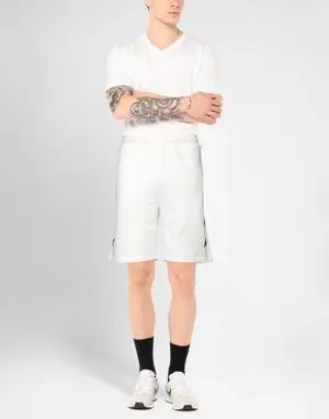 GOLDEN GOOSE Cotton Fleece Athletic Shorts With Logo