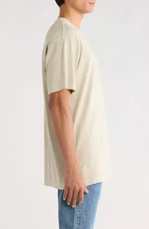 Carhartt Work In Progress Vista Loose Fit Logo T-shirt - White Garment Dyed