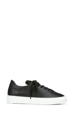 Sam Edelman Poppy Leather Sneakers - Black
