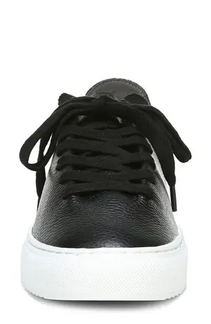 Sam Edelman Poppy Leather Sneakers - Black