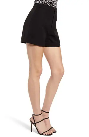 Endless Rose Tailored Shorts - Black