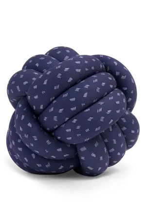 BEARABY Hugget Knot Organic Cotton Accent Pillow - Matchstick