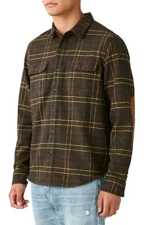 Lucky Brand Plaid Overshirt