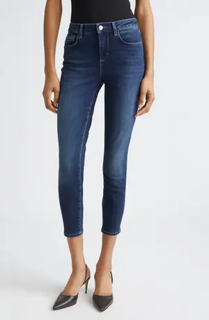 L'Agence Margot Crop Skinny Jeans - Bolton