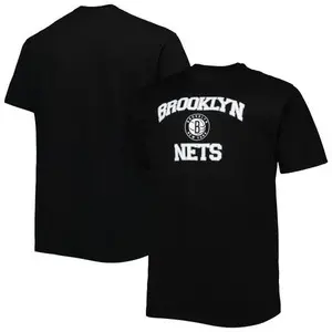 Profile Brooklyn Nets Big & Tall Heart & Soul T-shirt