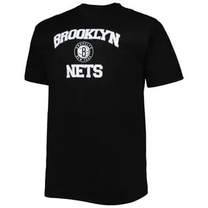Profile Brooklyn Nets Big & Tall Heart & Soul T-shirt