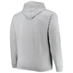 Profile Heathered Gray Brooklyn Nets Big & Tall Heart & Soul Pullover Hoodie