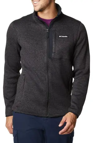 Columbia Sweater Weather™ Half Zip Pullover Black Heather