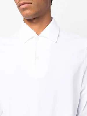 Aspesi Long-sleeved Button-front Polo Shirt