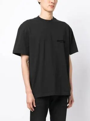 Fear Of God Logo-print Short-sleeve T-shirt - Black