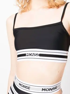 Monse Logo-waist Sports Bra