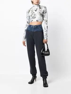 Amiri Two-tone Denim Trousers