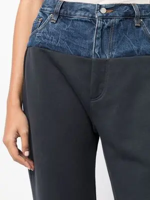 Amiri Two-tone Denim Trousers