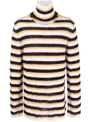 Marni Striped Roll-neck Jumper