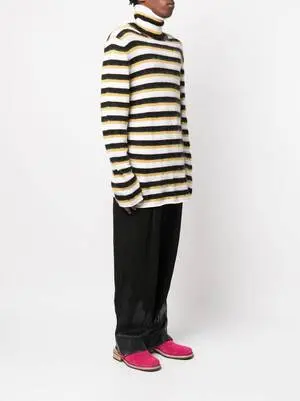 Marni Striped Roll-neck Jumper