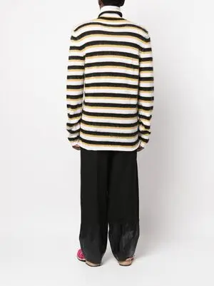 Marni Striped Roll-neck Jumper