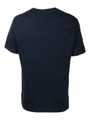 BILLIONAIRE Flocked-logo Short-sleeved T-shirt - Blue