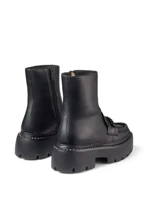 JIMMY CHOO Bryer Crystal-embellished Boots