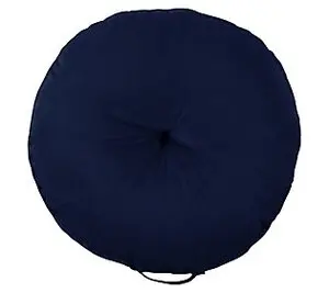 SORRA HOME 24' Circle Sunbrella Floor Pillow Wi Th Handle - One-color