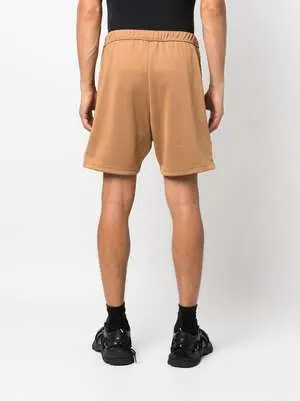 Heron Preston Logo-patch Deck Shorts - Black