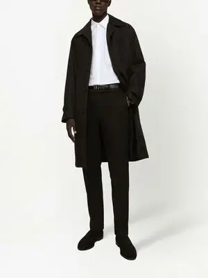 Dolce & Gabbana Logo-tag Trench Coat