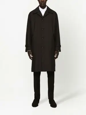 Dolce & Gabbana Logo-tag Trench Coat