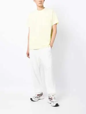 ADVISORY BOARD CRYSTALS Patch-pocket Short-sleeve T-shirt - Yellow