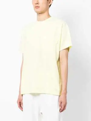 ADVISORY BOARD CRYSTALS Patch-pocket Short-sleeve T-shirt - Yellow